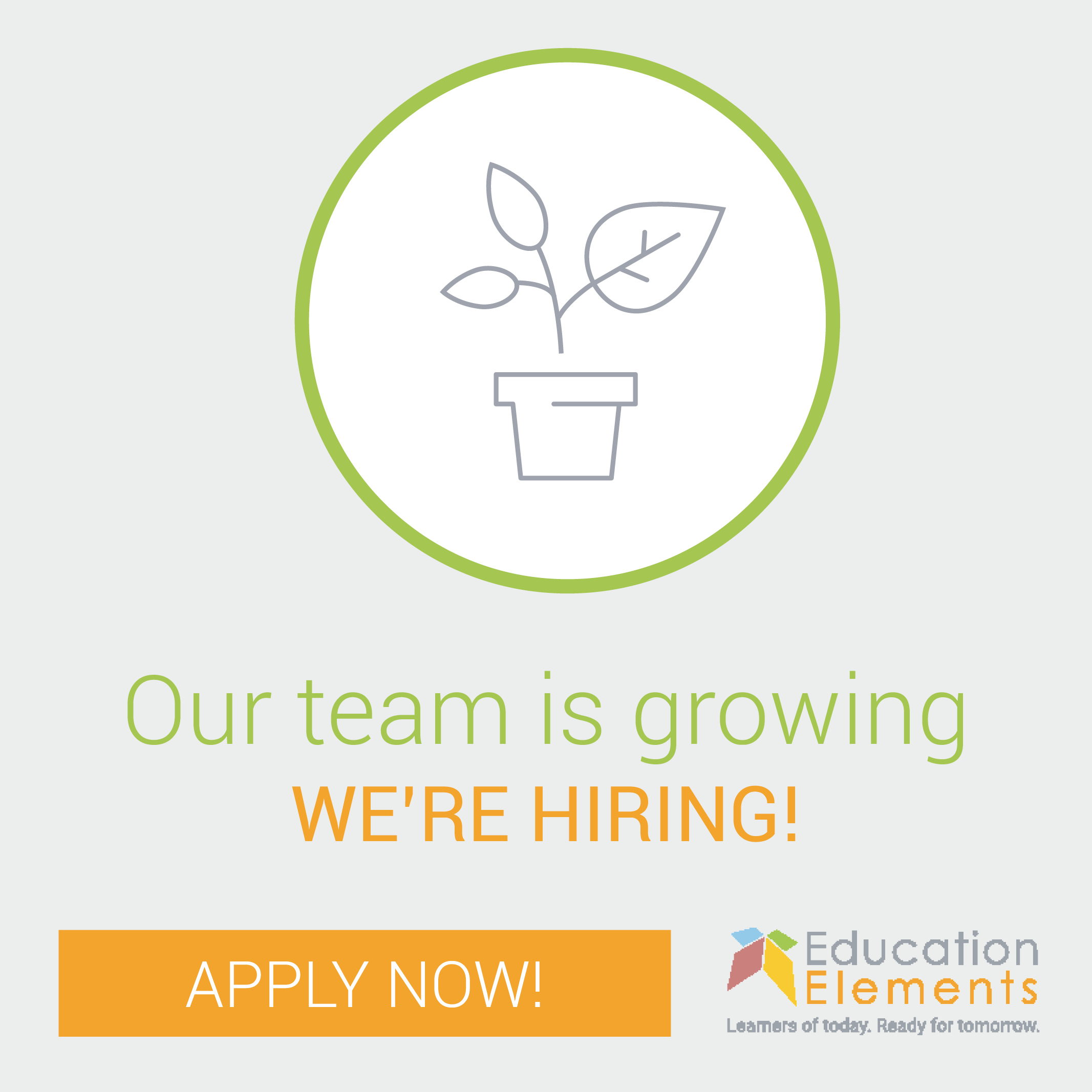 Join Our Team Education Elements